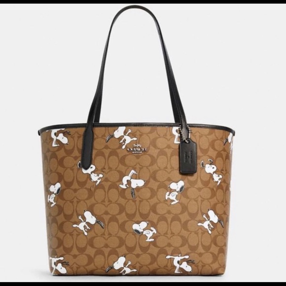 Coach | Bags | Coach X Peanuts Limited Edition Snoopy Tote | Poshmark